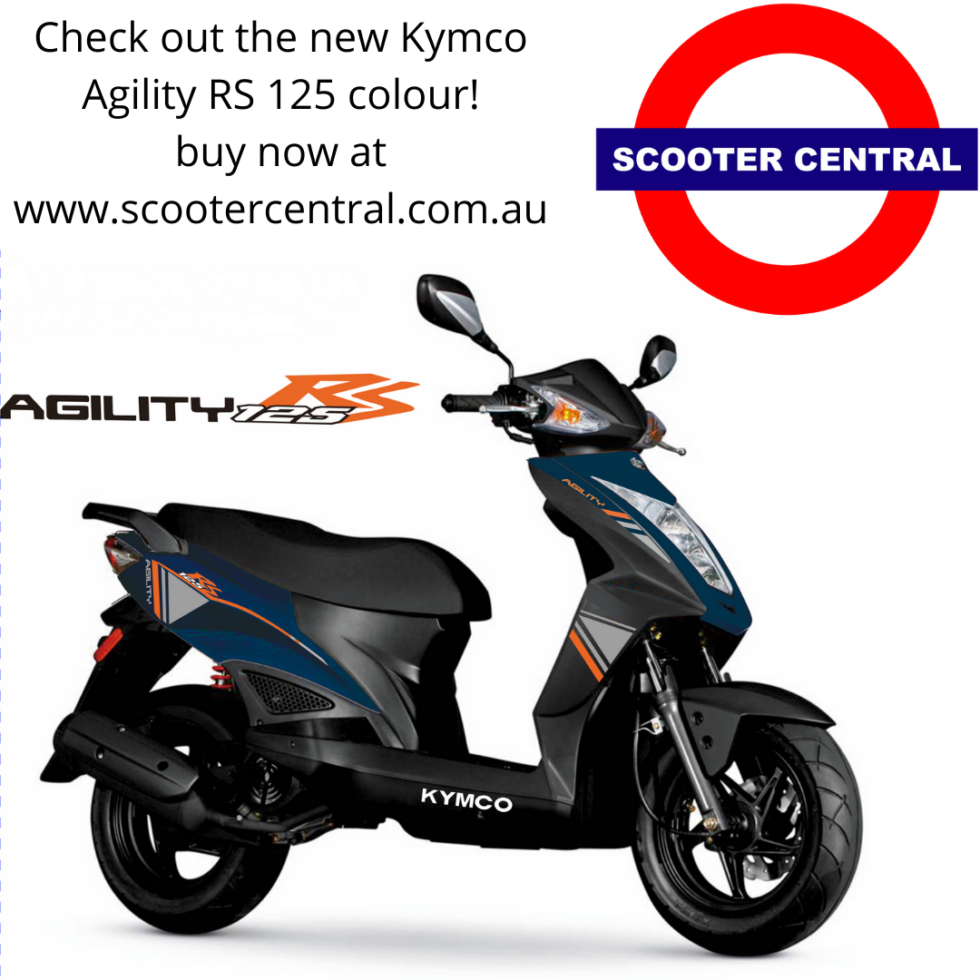 New Colour Added to the popular and affordable Kymco Agility RS 125 ...