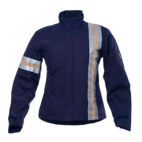Corazzo 6.0 Women's Jacket Blue/Tan - Scooter Central