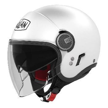Nolan N21 Visor Classic Gloss White Helmet - Scooter Central
