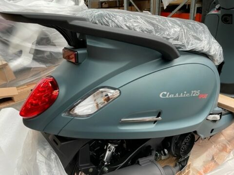 New Green SYM Classic 125 with CBS - Scooter Central | Your One-Stop ...
