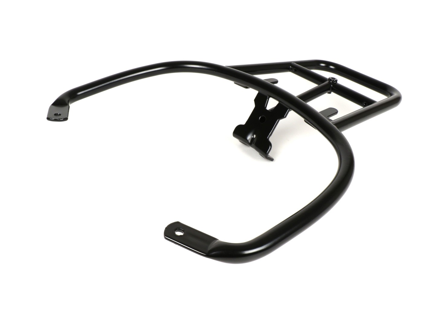 Vespa GTS Rear Rack Black - Scooter Central
